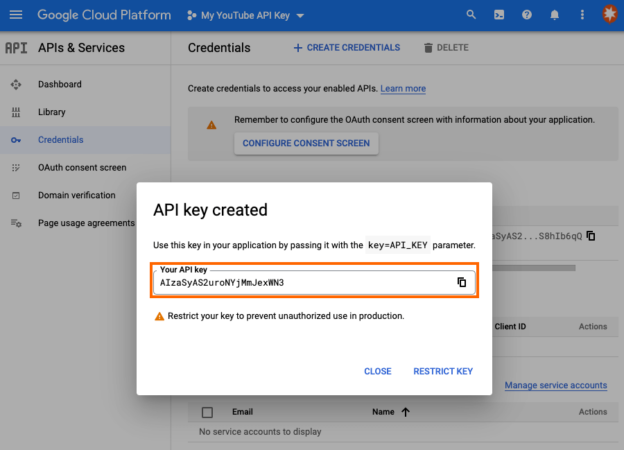 Guide to Creating and Using an API Key - Smash Balloon