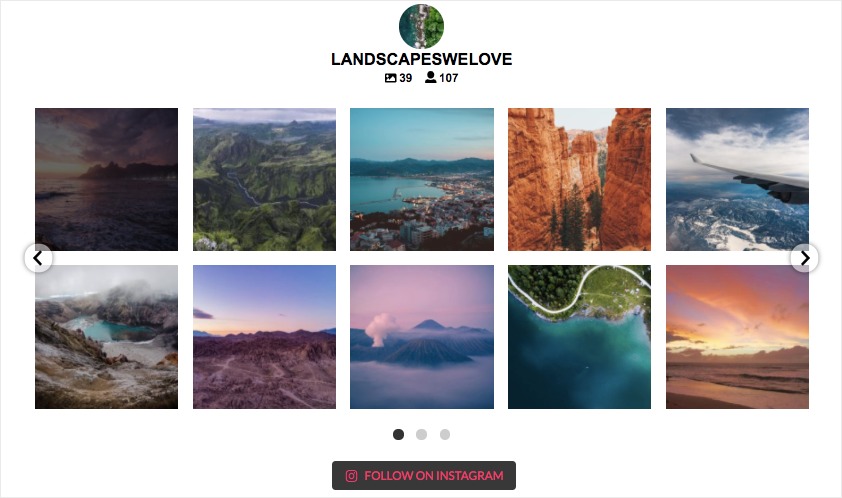 How to Add an Instagram Slideshow Widget to WordPress (Easy)
