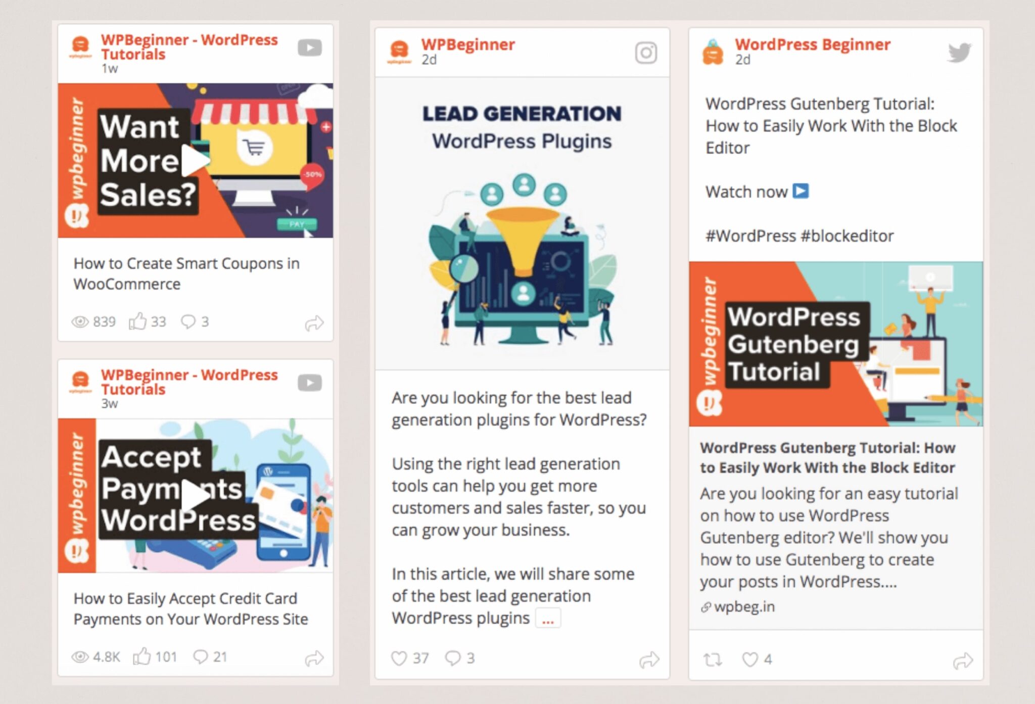 5 Plugins to Embed Social Feeds on Your Website (2021)