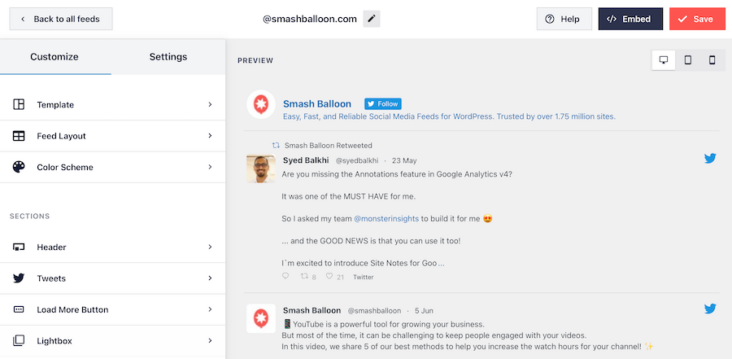 Setting up the Free Custom X (formerly Twitter) Feeds WordPress Plugin - Smash Balloon