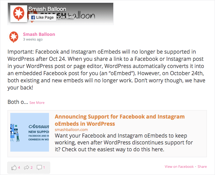 How to Put a Facebook Feed on WordPress (Beginner's Guide)