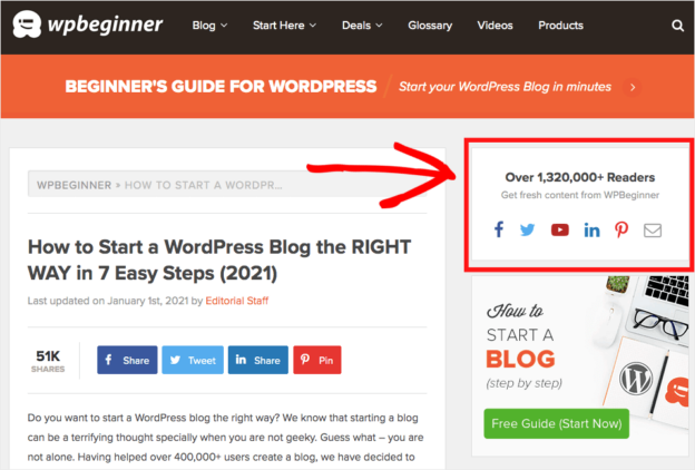How to Add a Social Media Widget to WordPress (Newbie-Friendly)