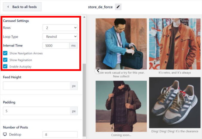 How to Display a Horizontal Instagram Feed in WordPress (2025)