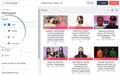 4 Ways to Embed a YouTube Playlist on Your Website (2025)