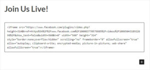 How to Embed Facebook Live Stream on Your Website (Easy Way)