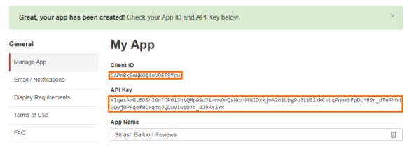 Creating A Yelp Api Key Smash Balloon
