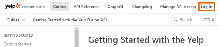 Creating a Yelp API Key - Smash Balloon