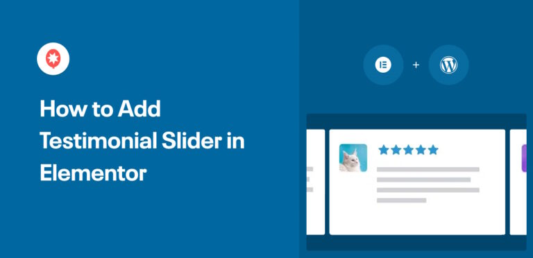 How to Add Testimonial Slider in Elementor [Easy Way]