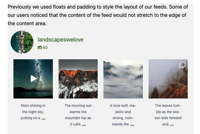 Instagram CSS Layout Changes - Smash Balloon