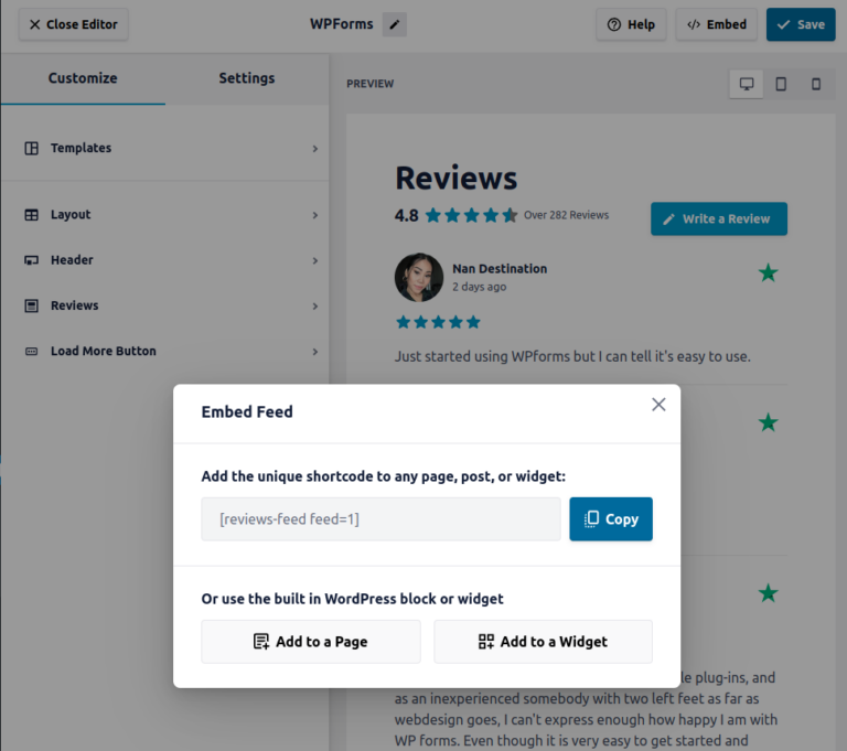 How to display Trustpilot reviews - Smash Balloon