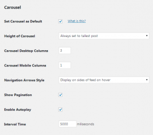 How to use the Carousel extension to display your Facebook feed as a ...